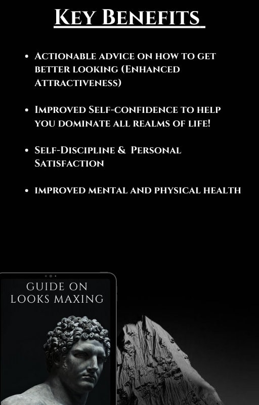 Looksmaxing Guide Attractiveness Enhancement Beauty Transformation Self ...