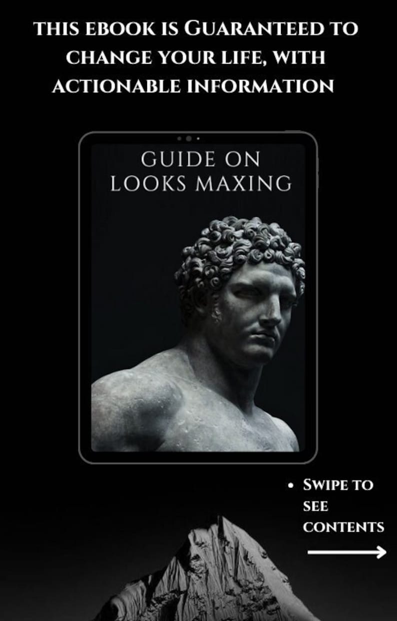 Looksmaxing Guide Attractiveness Enhancement Beauty Transformation Self ...