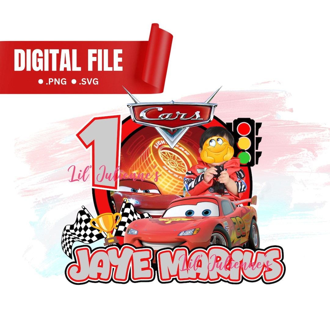 Printable Cars, Mcqueen, Lightning - Etsy