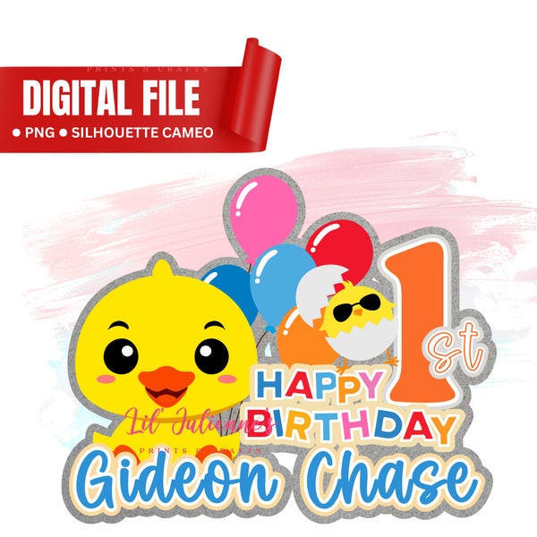 Duck Cake Topper - Etsy