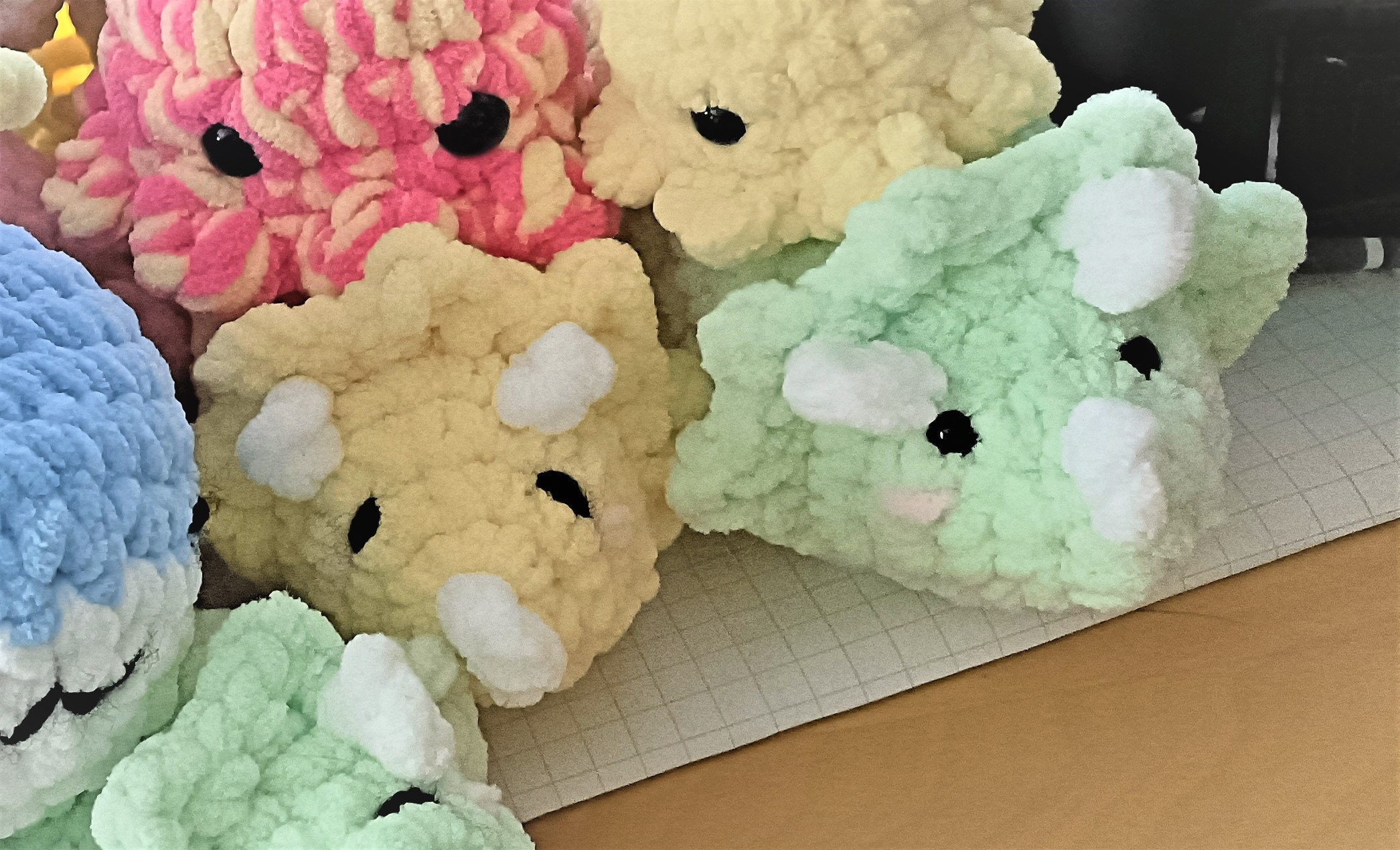 Söpö Pieni Virkattu Dinosaurus Pehmolelu Crochet Dinosaur - Etsy