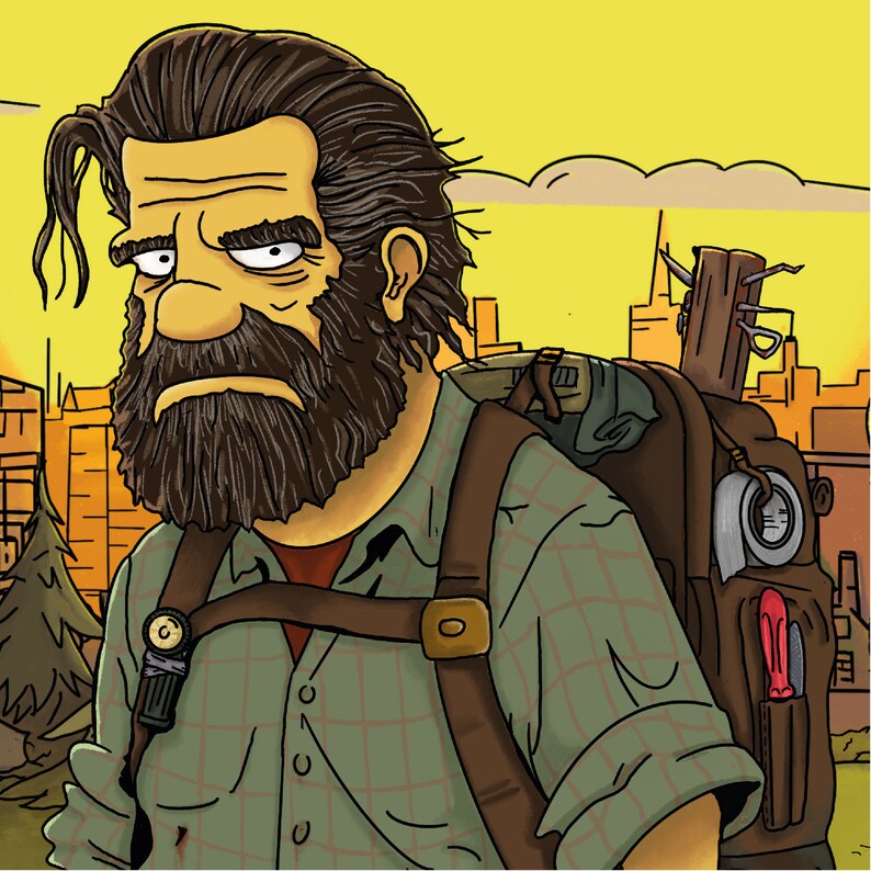 LOU the Last of Us Landscape Video Game Fanart Print, Video Game ...