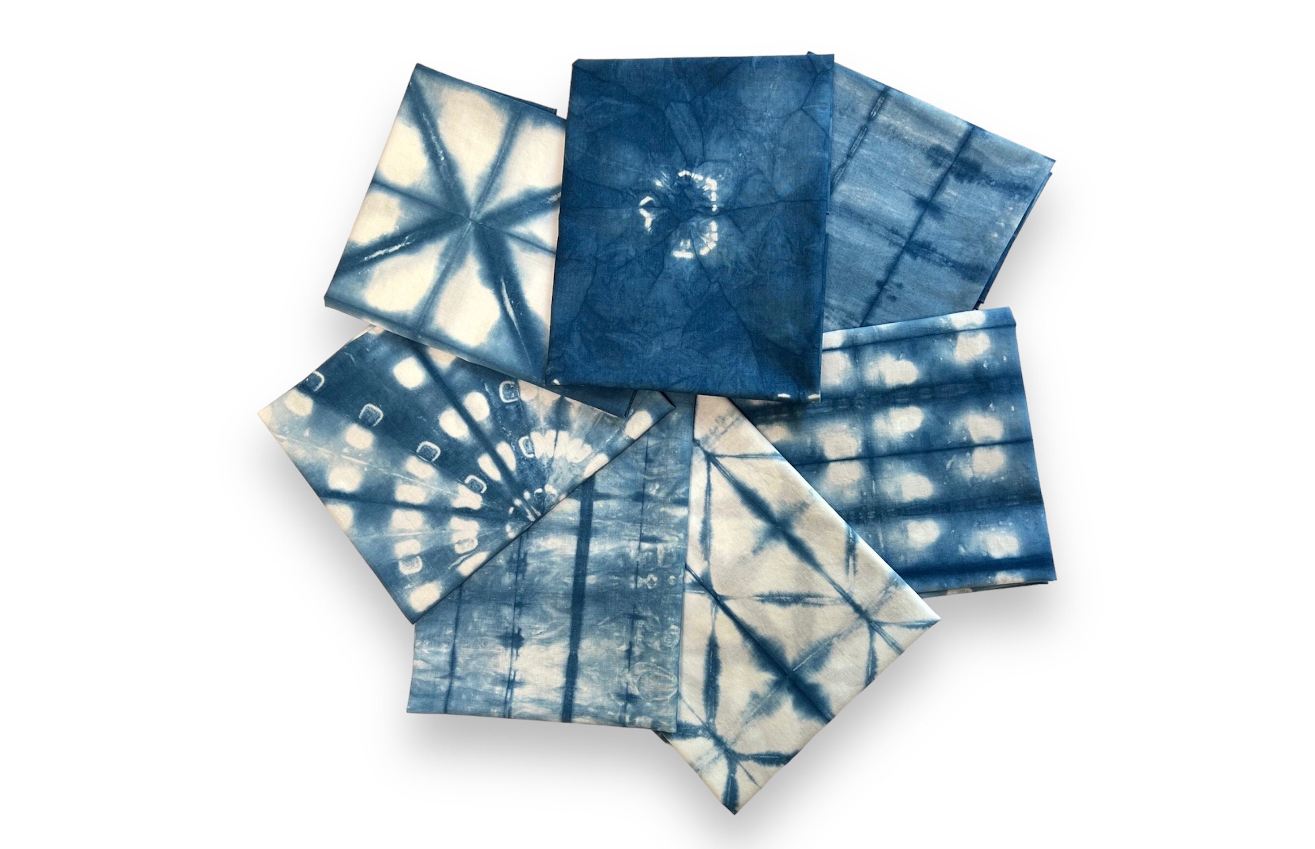 Fat Quarter Indigo Dyed 100% Cottonxtra Fat 18 X 29 Inches - Etsy