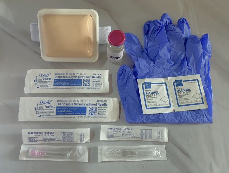Nursing Skills Kit - Injection Practice for Nursing Students - Etsy