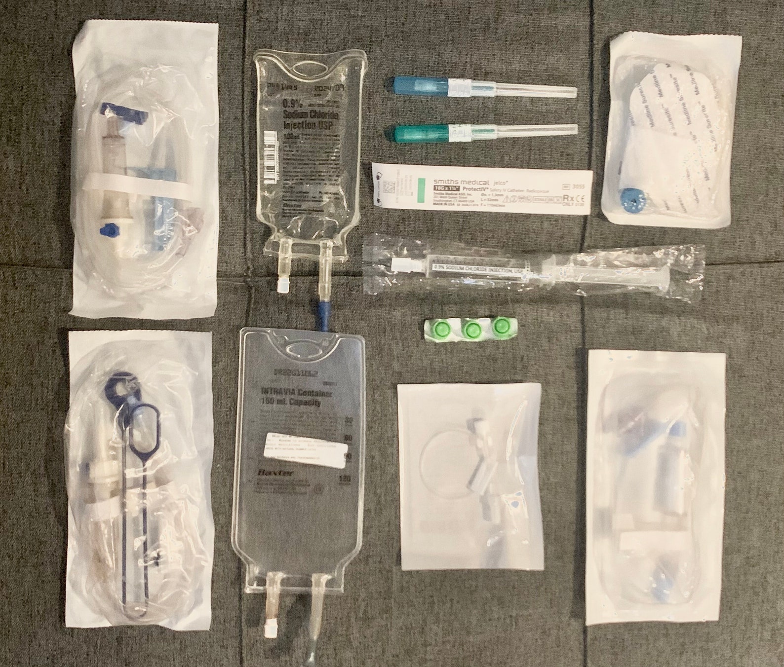 Premium IV Start Kit With Secondary Tubing for Nursing Students - Etsy
