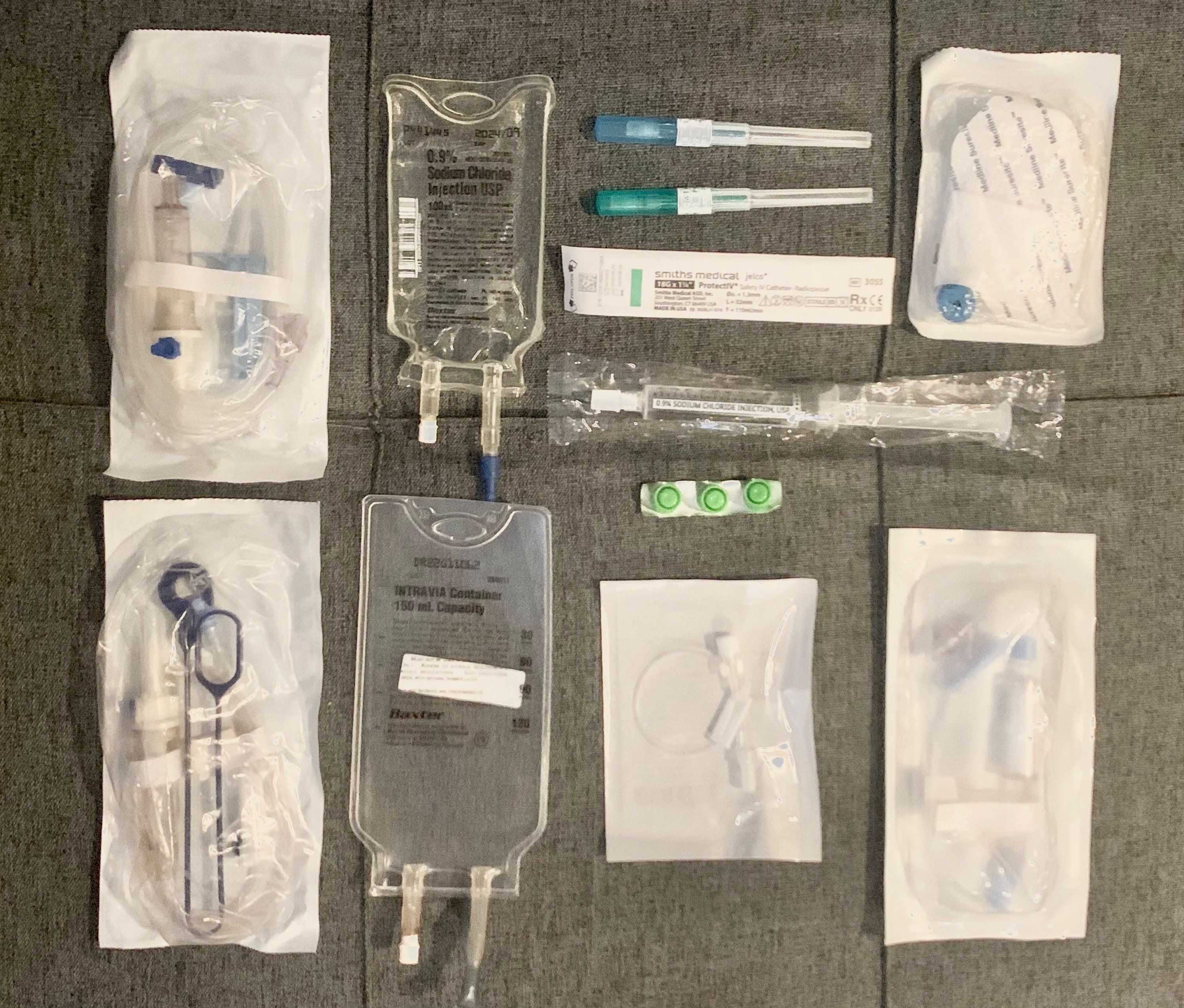 Premium IV Start Kit With Secondary Tubing for Nursing Students - Etsy