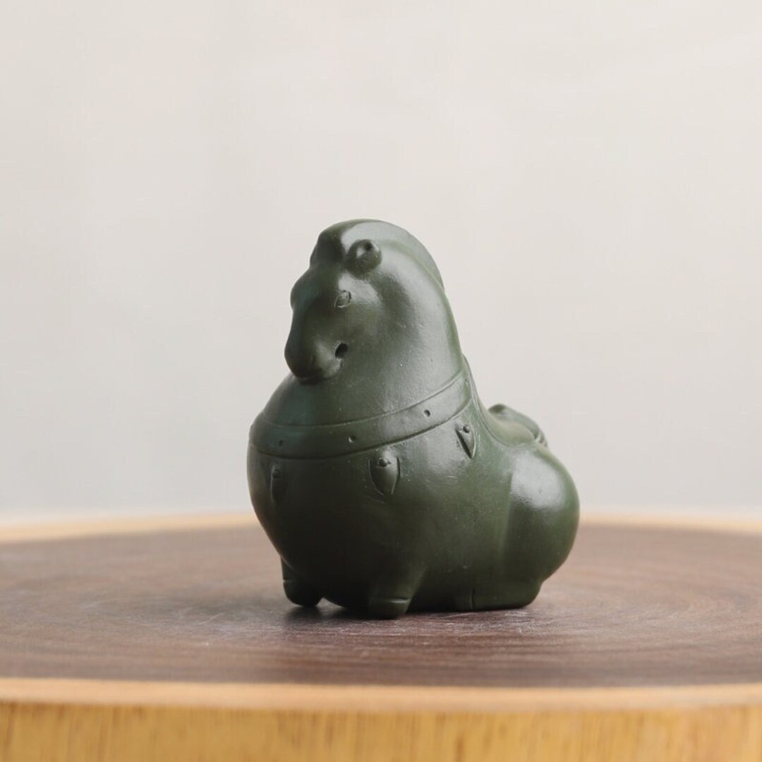 Purple Clay Tea Pet Horse Tea Sculpture for Tea Table Decoration - Etsy