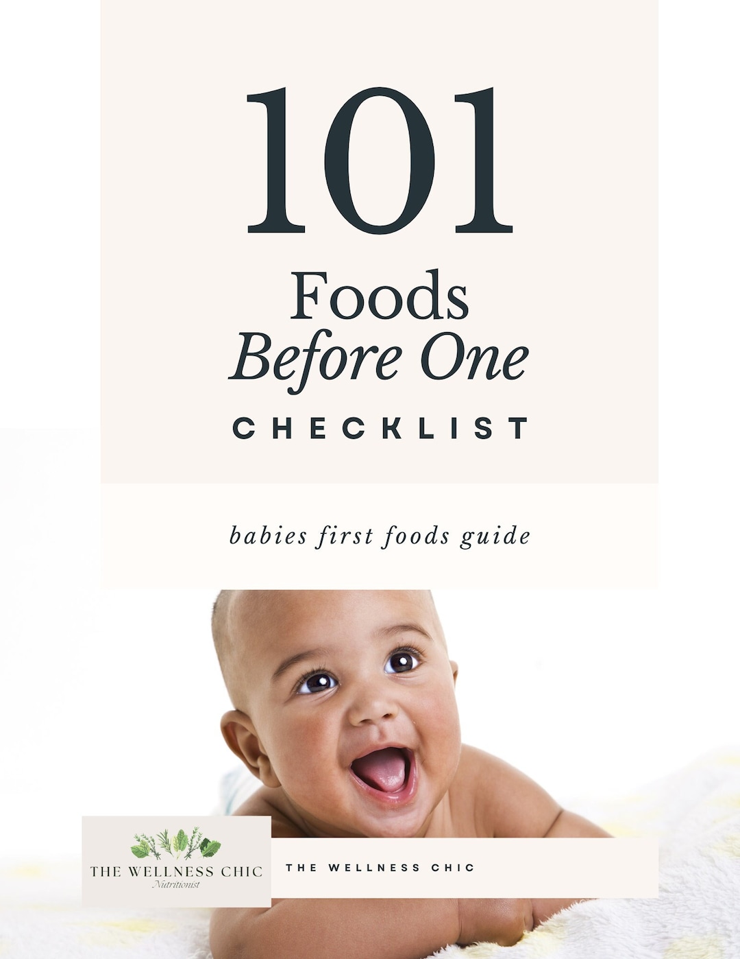 101 Foods Before One Checklist - Etsy