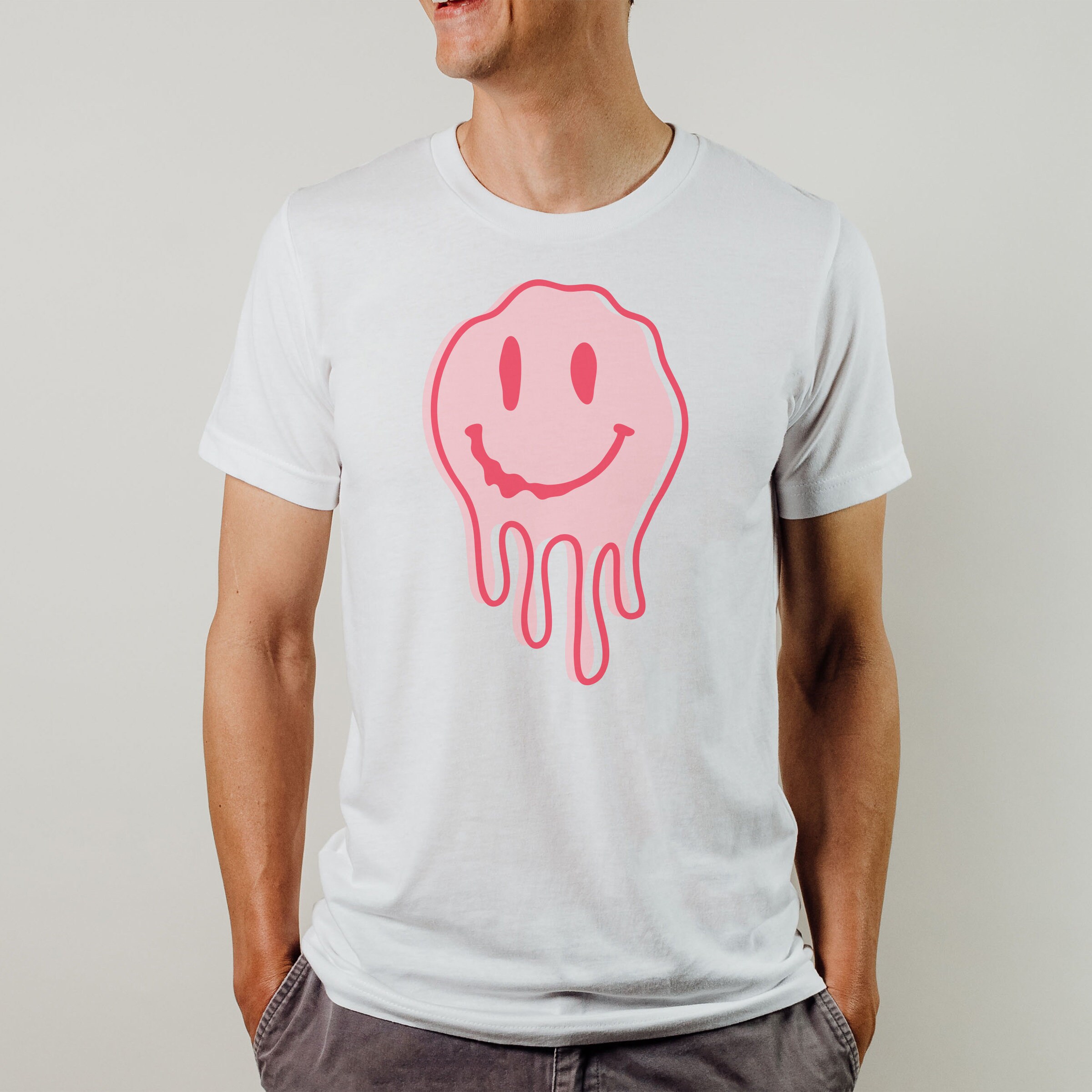 Drippy Smiley Face SVG, Smile Png, Hippie Svg Cut File, Sublimation ...