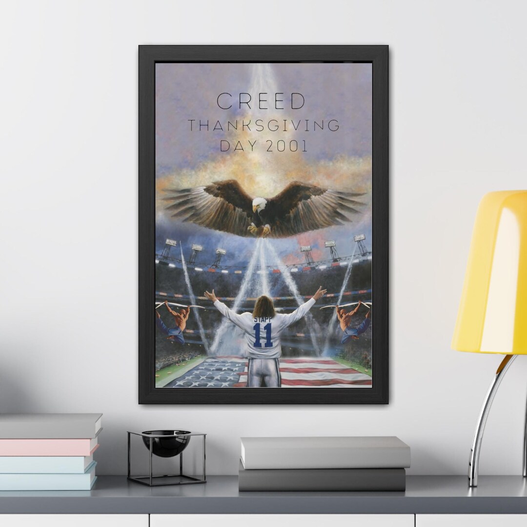 Creed Thanksgiving Halftime Show Poster Limited Edition Collectible ...