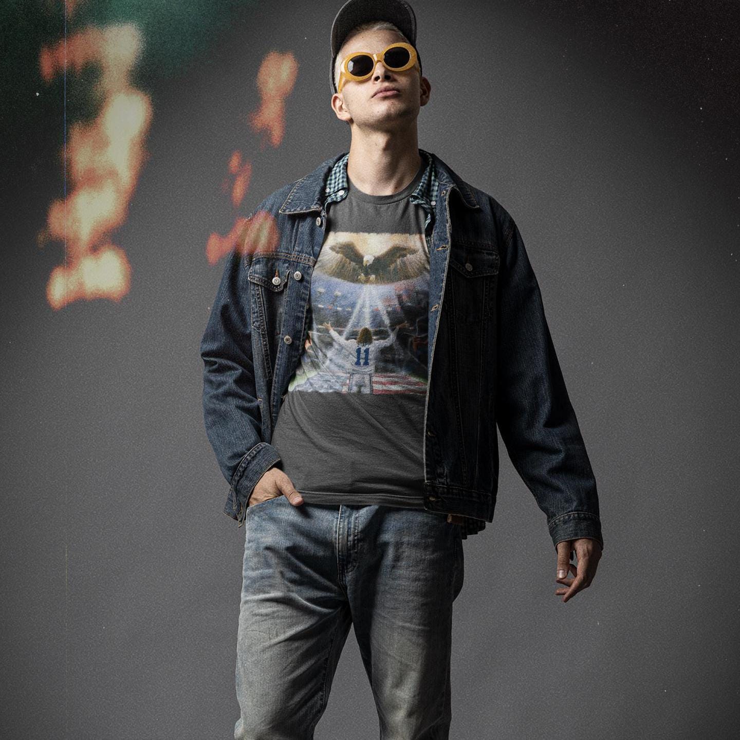 Creed Thanksgiving Halftime Show Tee, Retro Rock Bald Eagle Shirt - Etsy