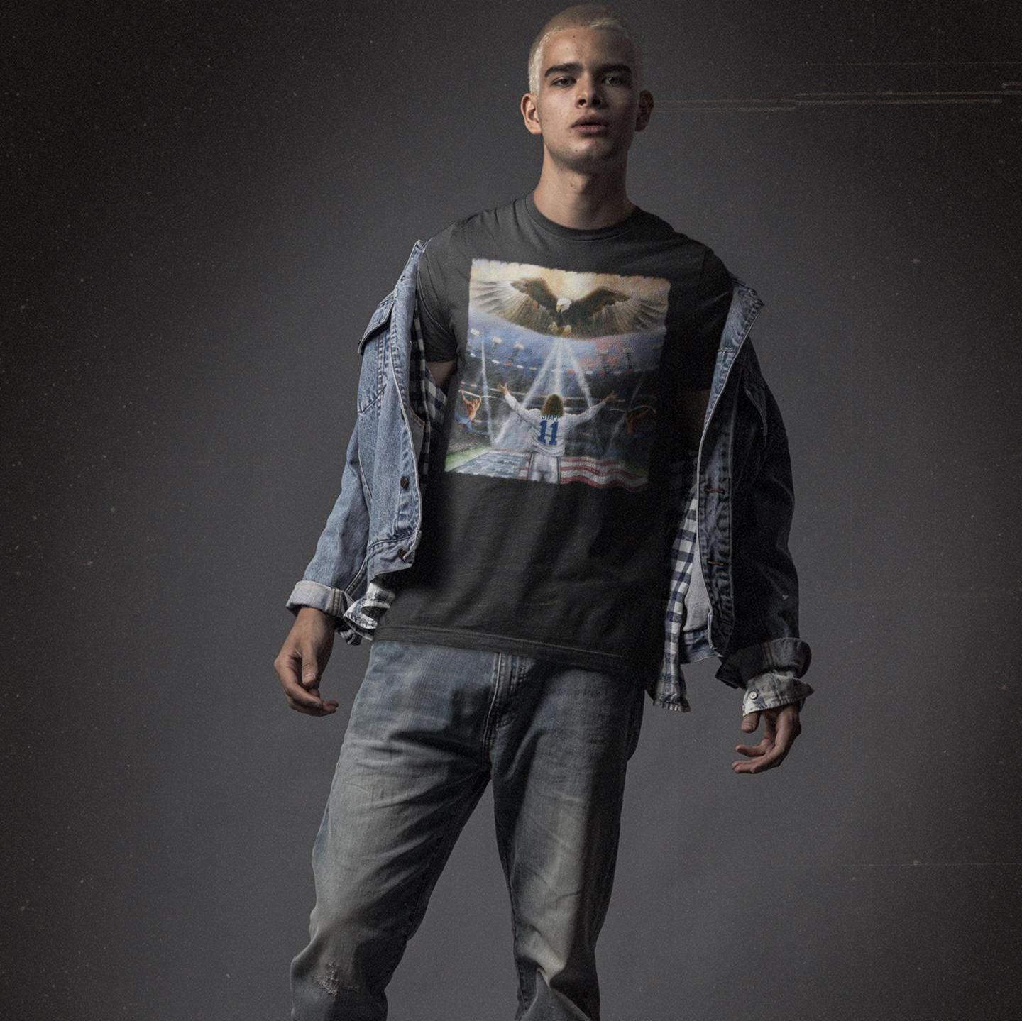 Creed Thanksgiving Halftime Show Tee, Retro Rock Bald Eagle Shirt - Etsy