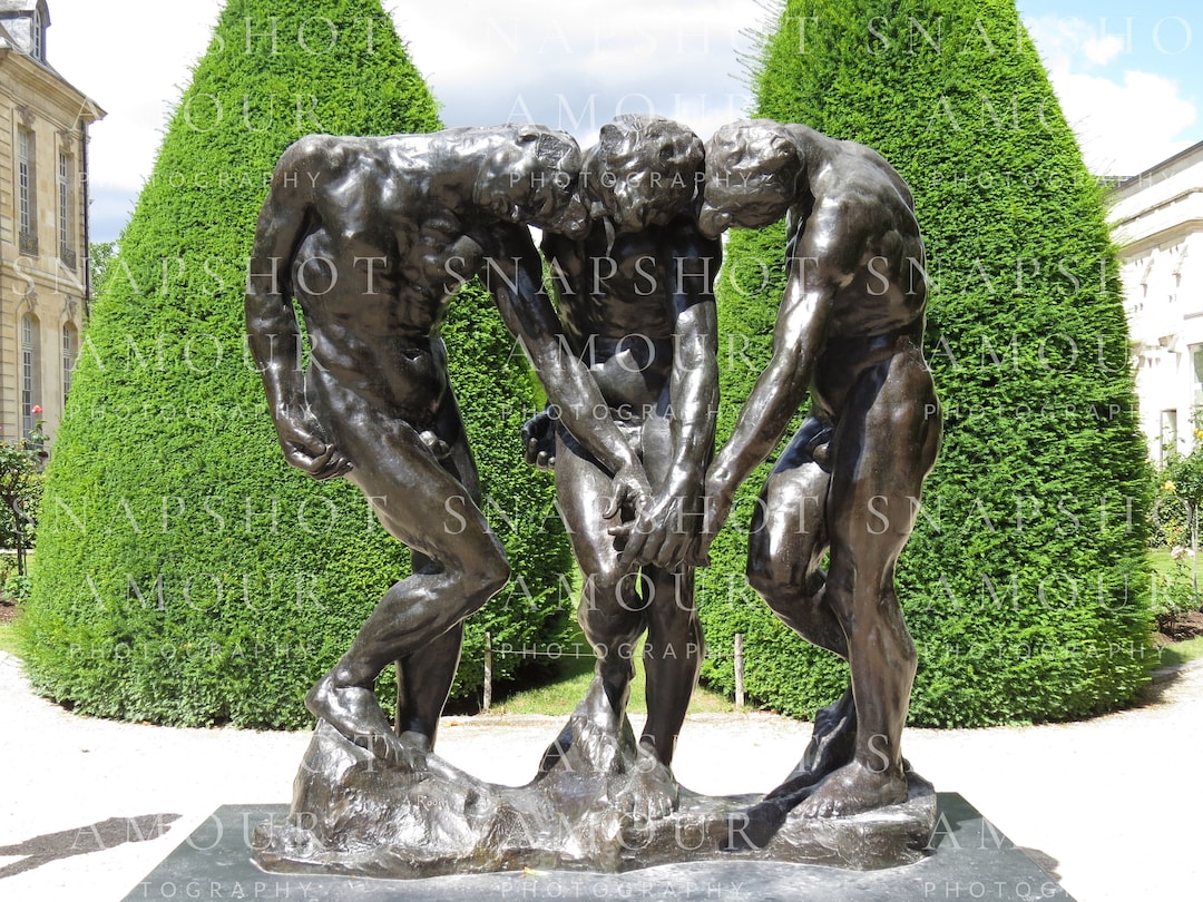 Auguste Rodin's the Three Shades (les Trois Ombres) Statue - Etsy