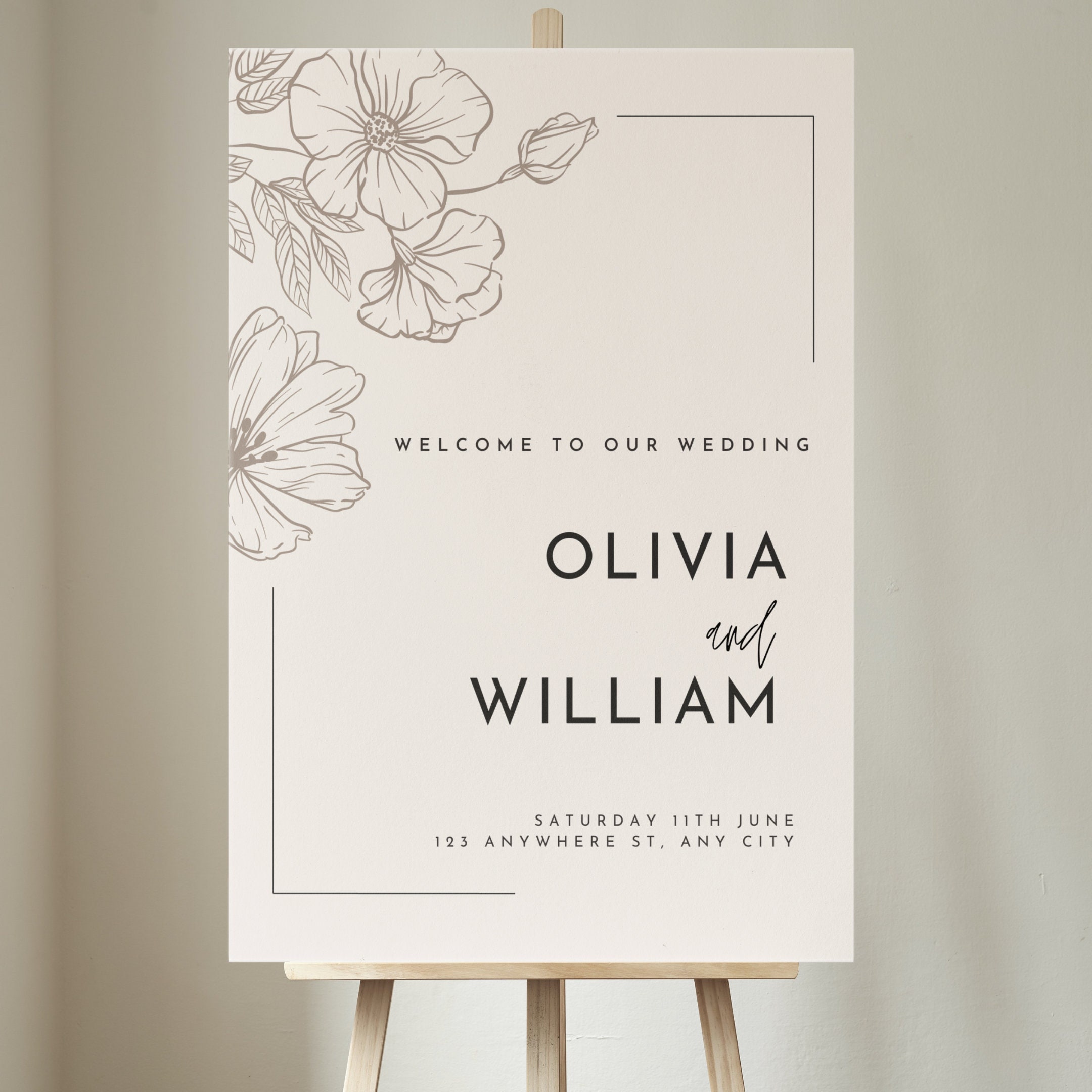 Reception Sign Unique Reception Sign Custom Wedding Welcome Sign Custom ...
