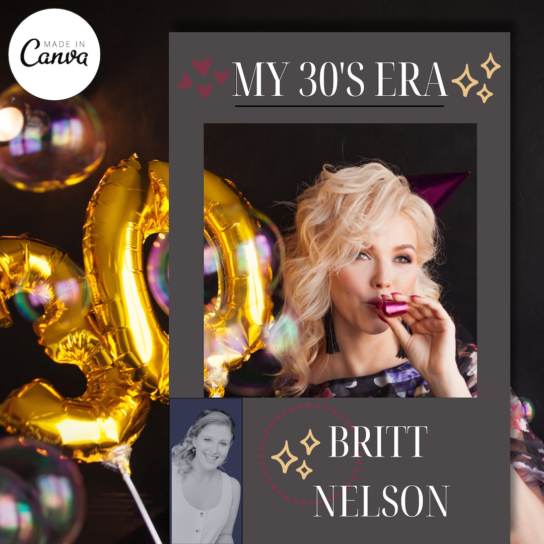 Photo Booth Eras Photo Prop DIY Birthday Party Taylor Swift Bday Party ...