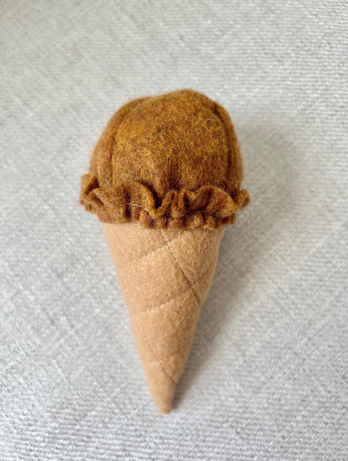 Felt Play Ice Cream Cone - PDF Pattern & Tutorial - Etsy