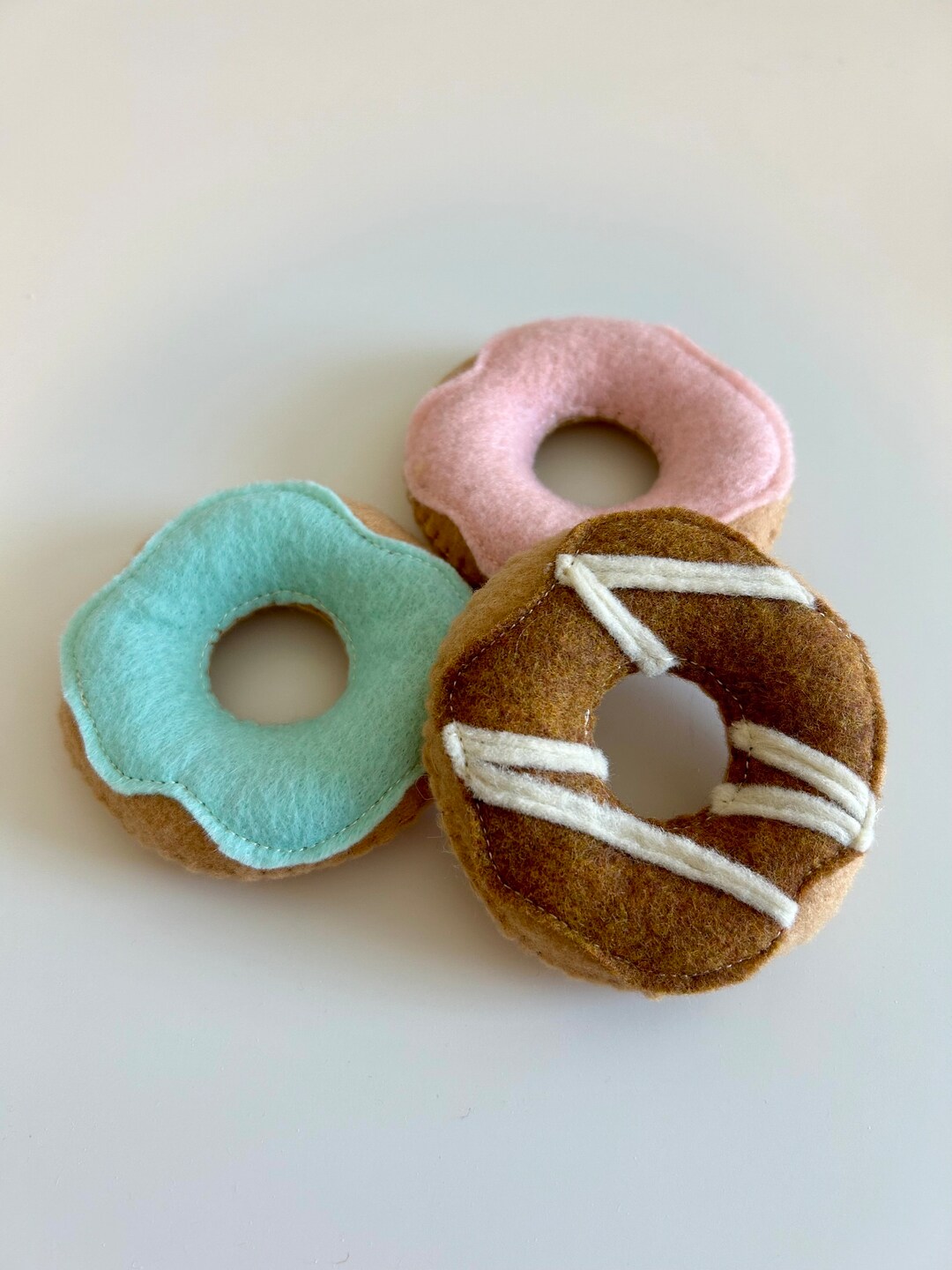 Play Kitchen Doughnuts Felt Pretend Doughnuts Play Donuts Play Kitchen ...