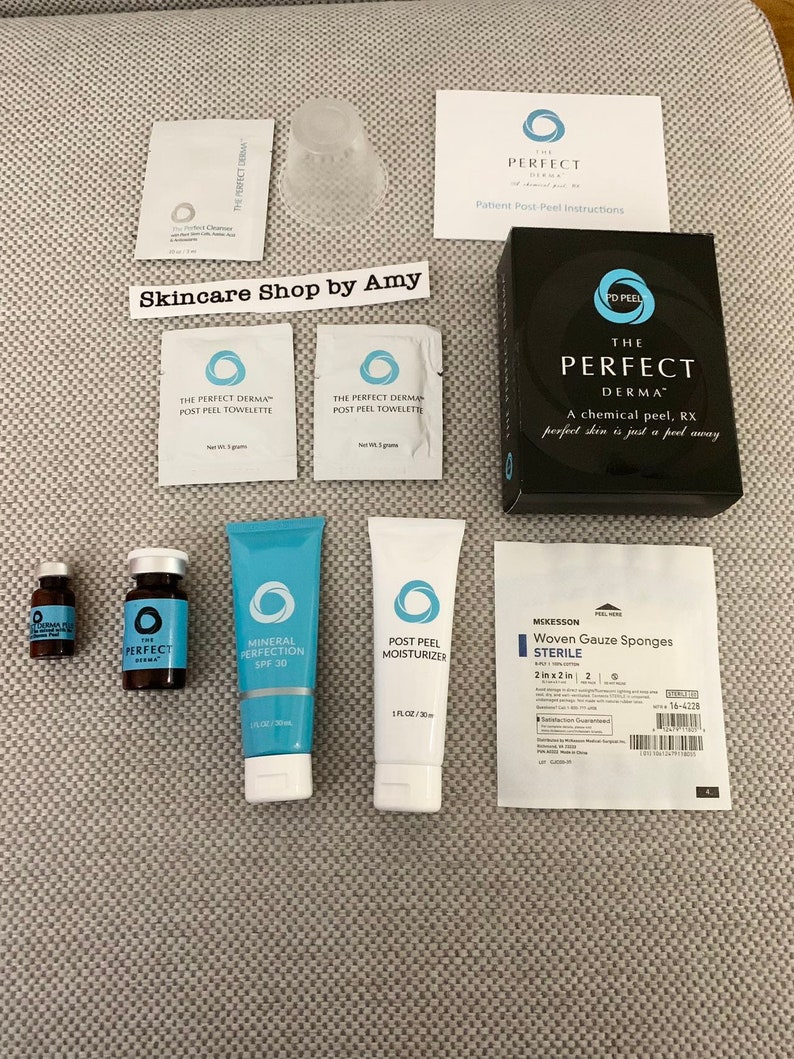 Plus Booster With the Perfect Derma Peel Full Kit Exp 11/2025 - Etsy