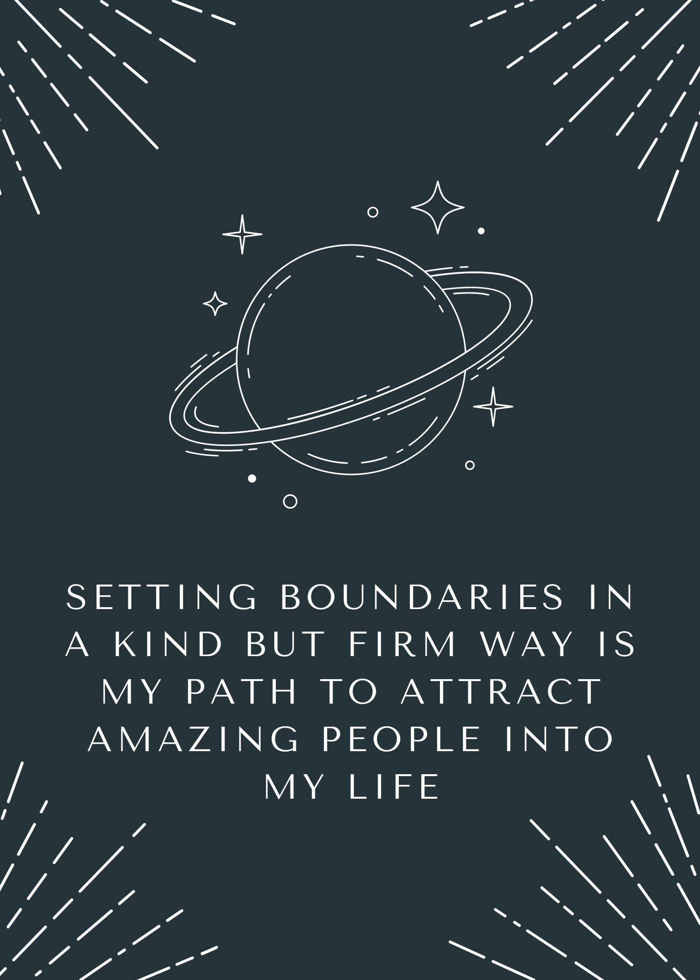 Printable Beautiful Boundaries Affirmation Cards Empowerment - Etsy