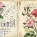 Junk Journal Kit, Romantic Roses, Pink Roses, Red Roses, Shabby Chic ...