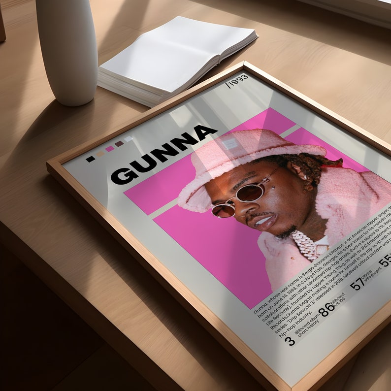 Gunna,album Poster,album Cover,musical Wall Decoration,digital Download ...