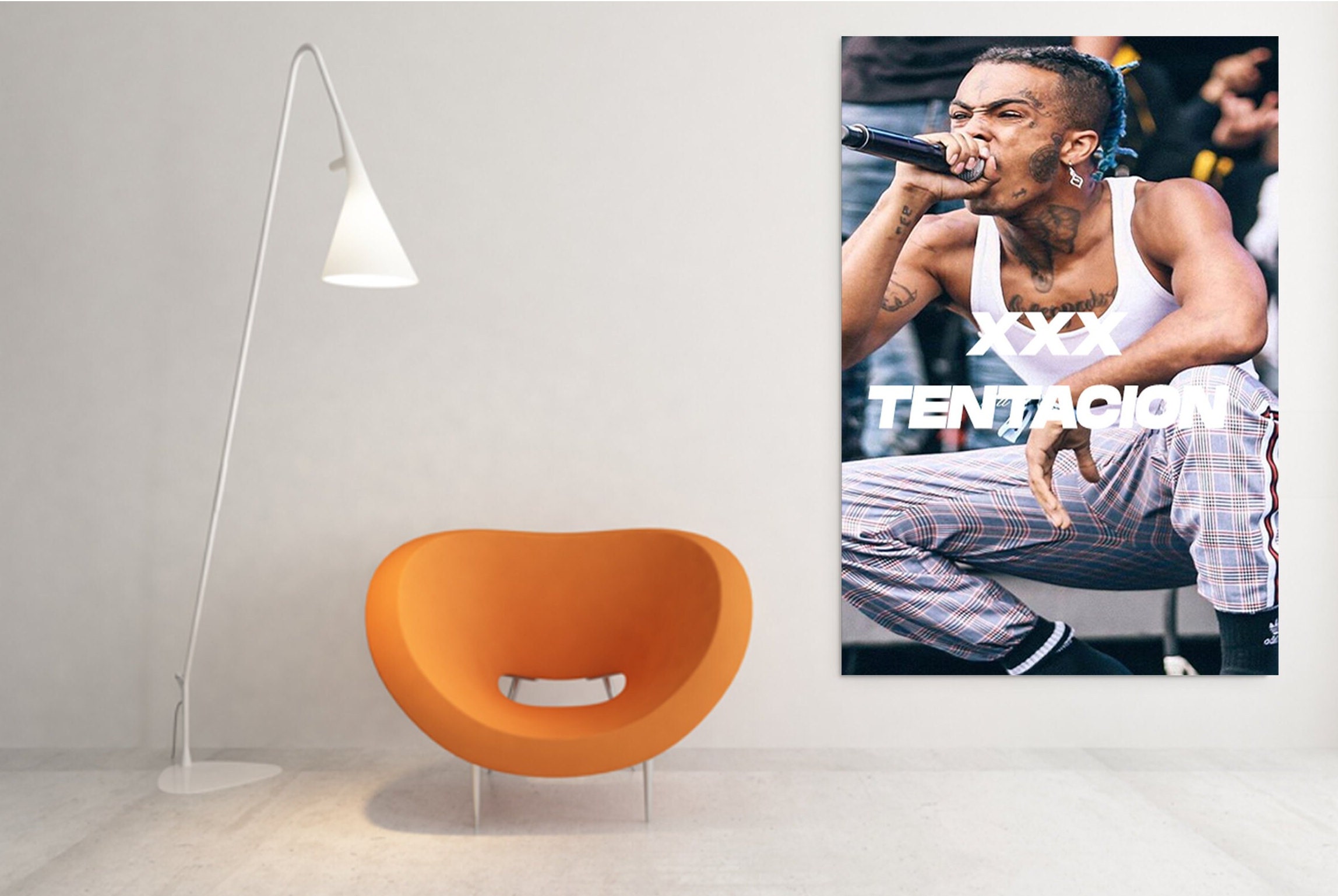 Xxxtentacion Tribute Wall Art Rappers Urban Canvas Print for - Etsy