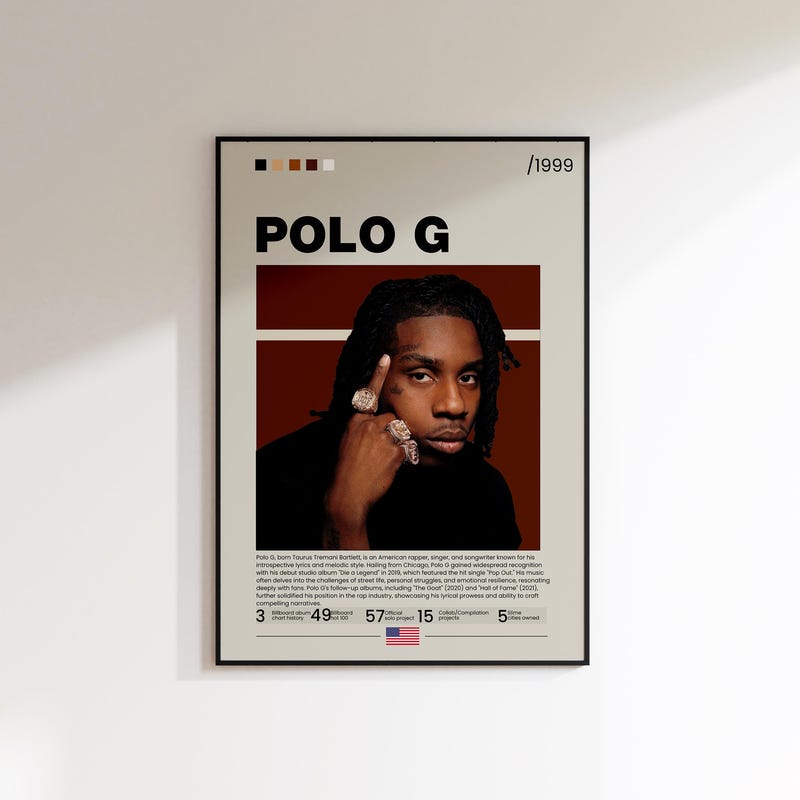 Polo G Poster - Etsy