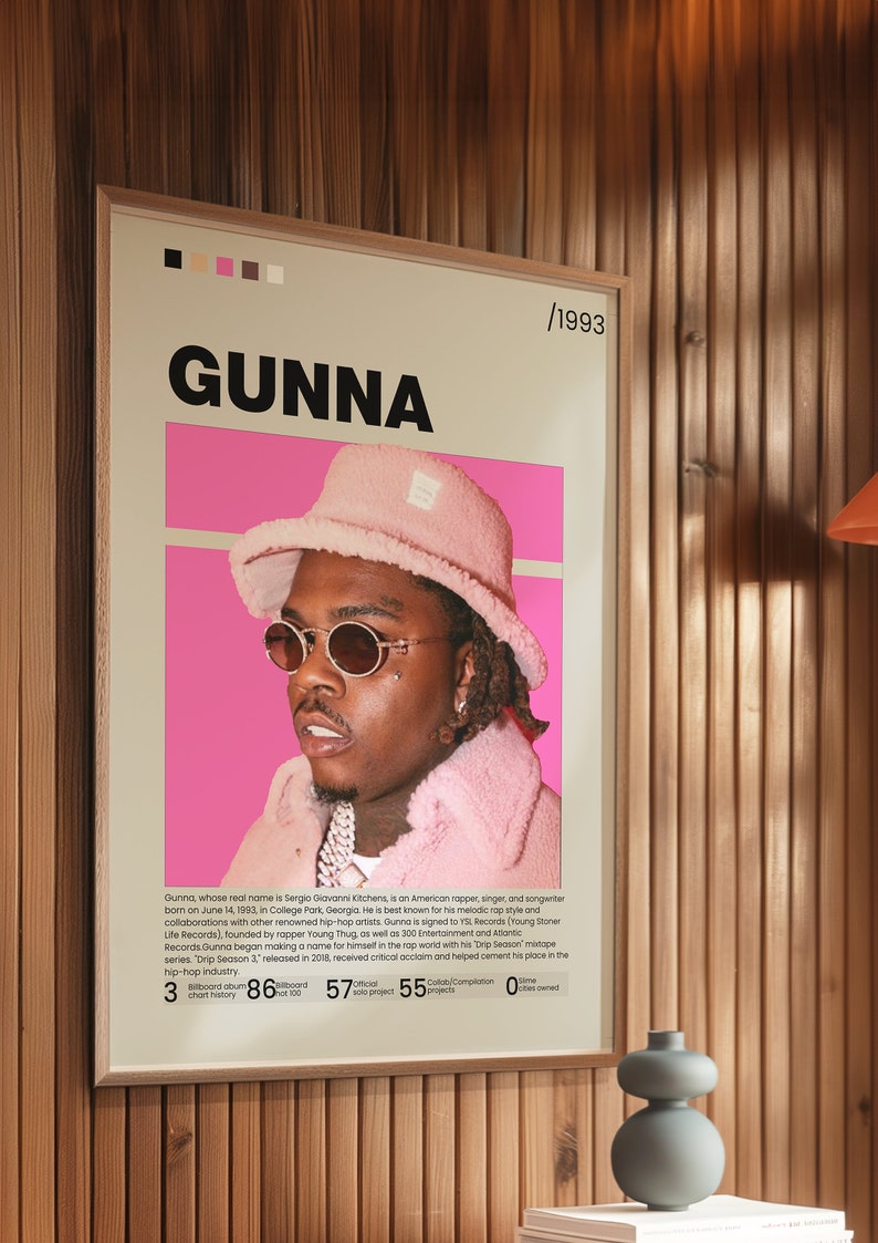 Gunna,album Poster,album Cover,musical Wall Decoration,digital Download ...