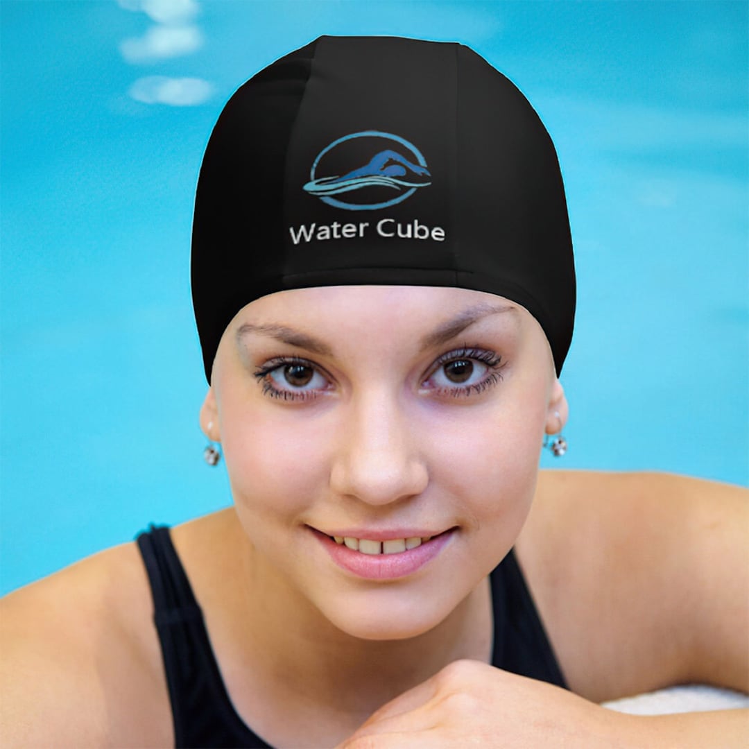 Custom Logo Swimming Cap Personalized Swim Caps Swimming Hats for Men Women - Etsy