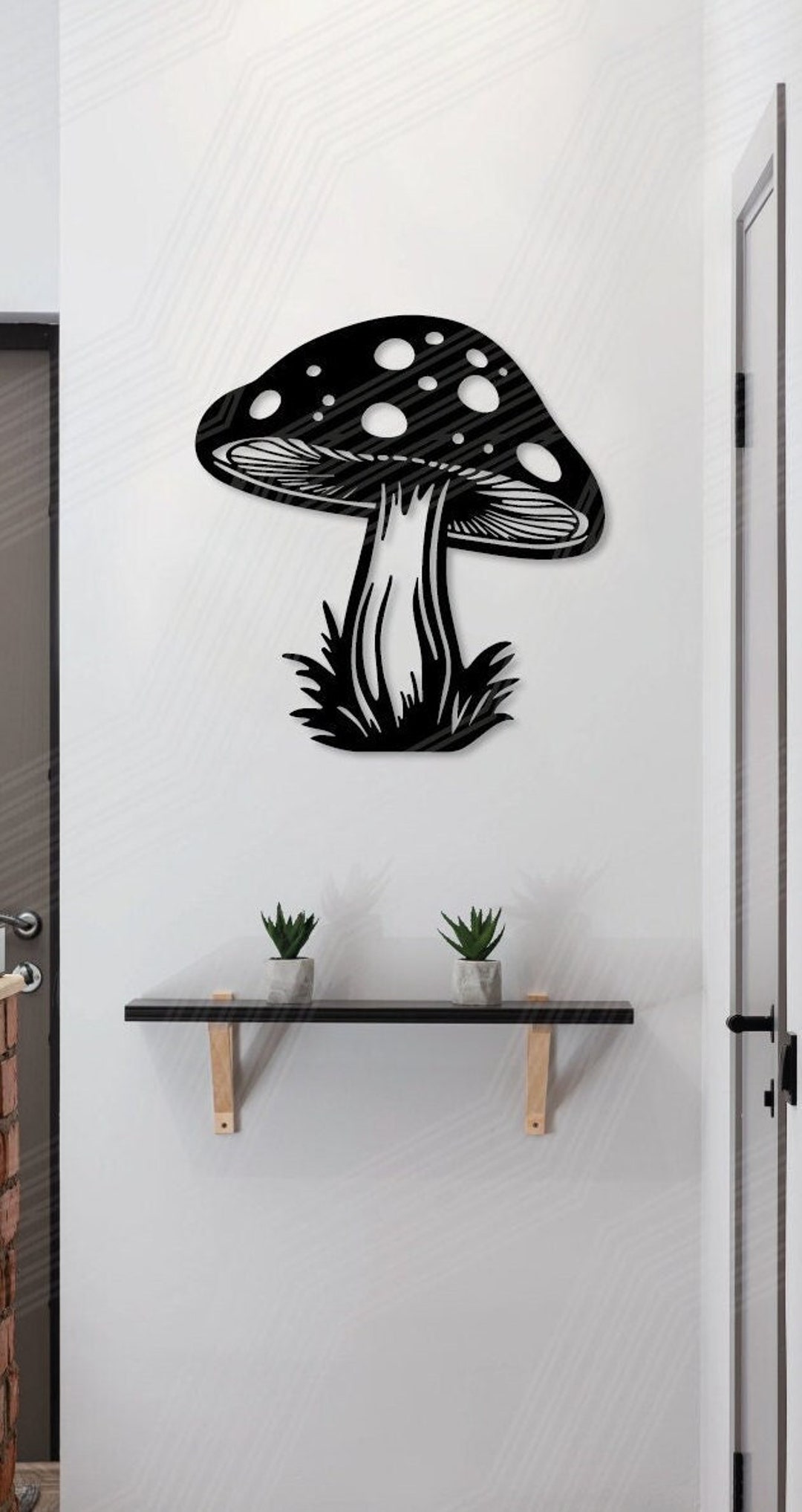 Mushroom - Vector Template - Lasercut File - .dxf .svg .ai .pdf .png ...