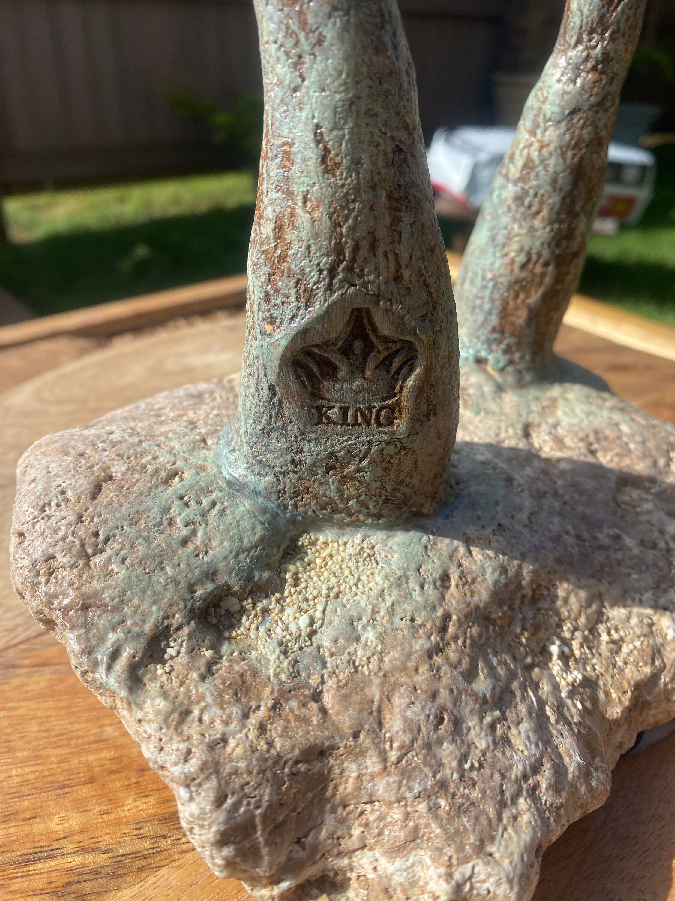 Double Palm Tree Sculpture - Etsy