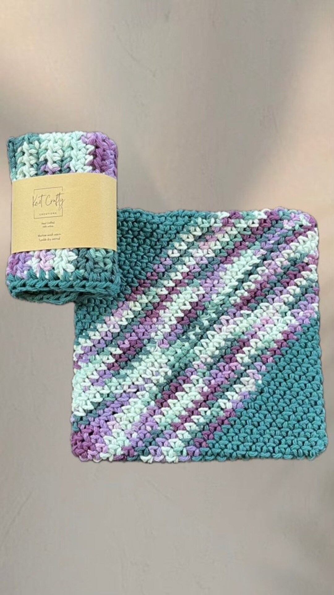 Dishcloth & Hot Pad Set - Etsy
