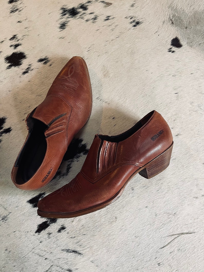 Vintage Leather Boots, Durango Boots, Women Vintage Shoes, Leather ...