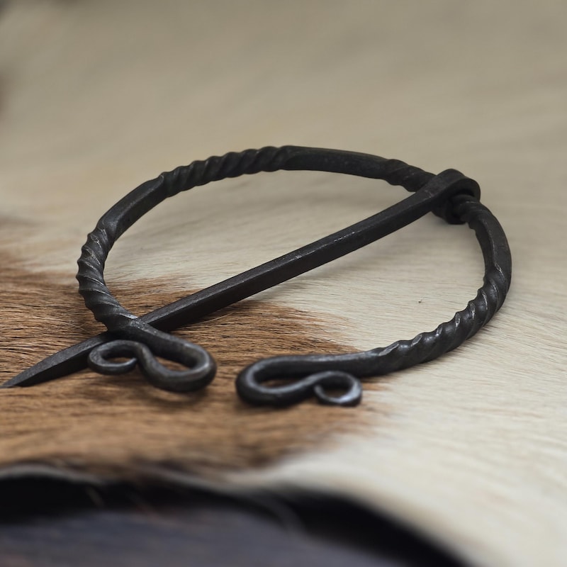 Brooch Steel Scarf - Etsy UK