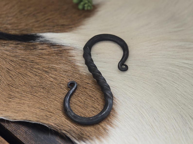 Hand Forged S Hook - Etsy