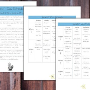 Winnie the Pooh BUNDLE Literature Guide, Homeschool, Activity, Puppets ...