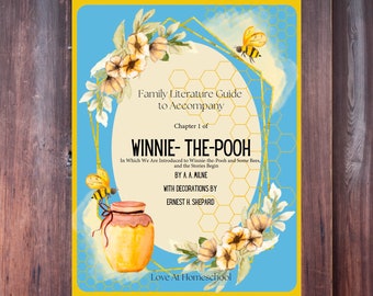 Winnie the Pooh BUNDLE Literature Guide, Homeschool, Activity, Puppets ...