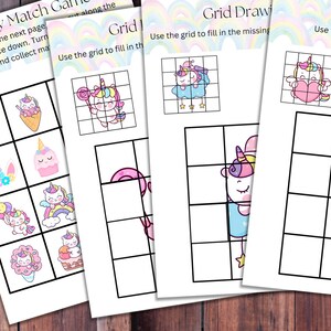 UNICORN ACTIVITY PACKET, Handwriting, Tracing, Pattern, Counting ...