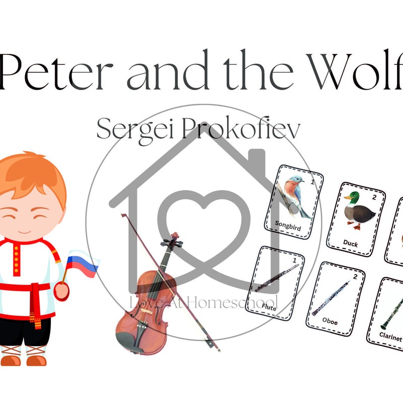 Peter and the Wolf - Etsy
