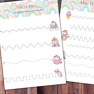 UNICORN ACTIVITY PACKET, Handwriting, Tracing, Pattern, Counting ...