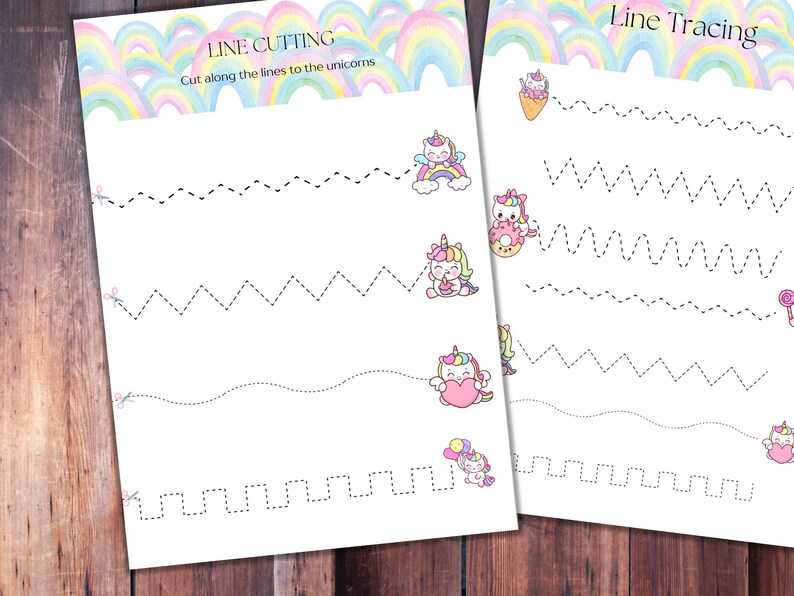 UNICORN ACTIVITY PACKET, Handwriting, Tracing, Pattern, Counting ...