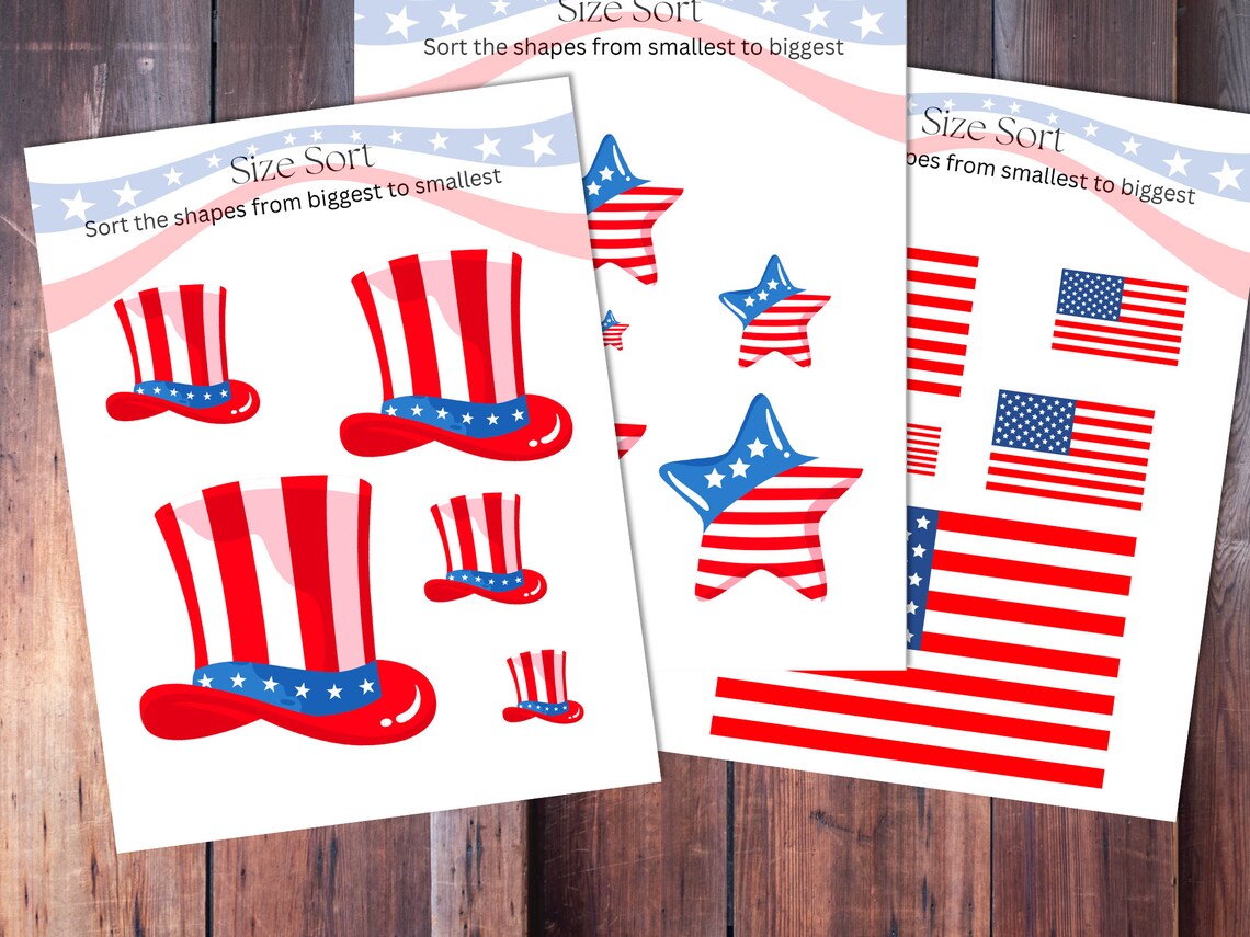 JULY 4th ACTIVITY PACKET, Handwriting, Tracing, Patterns, Counting ...