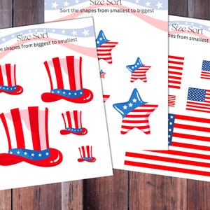 JULY 4th ACTIVITY PACKET, Handwriting, Tracing, Patterns, Counting ...