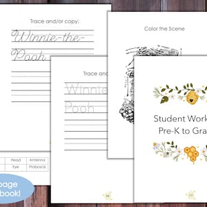 Winnie the Pooh BUNDLE Literature Guide, Homeschool, Activity, Puppets ...