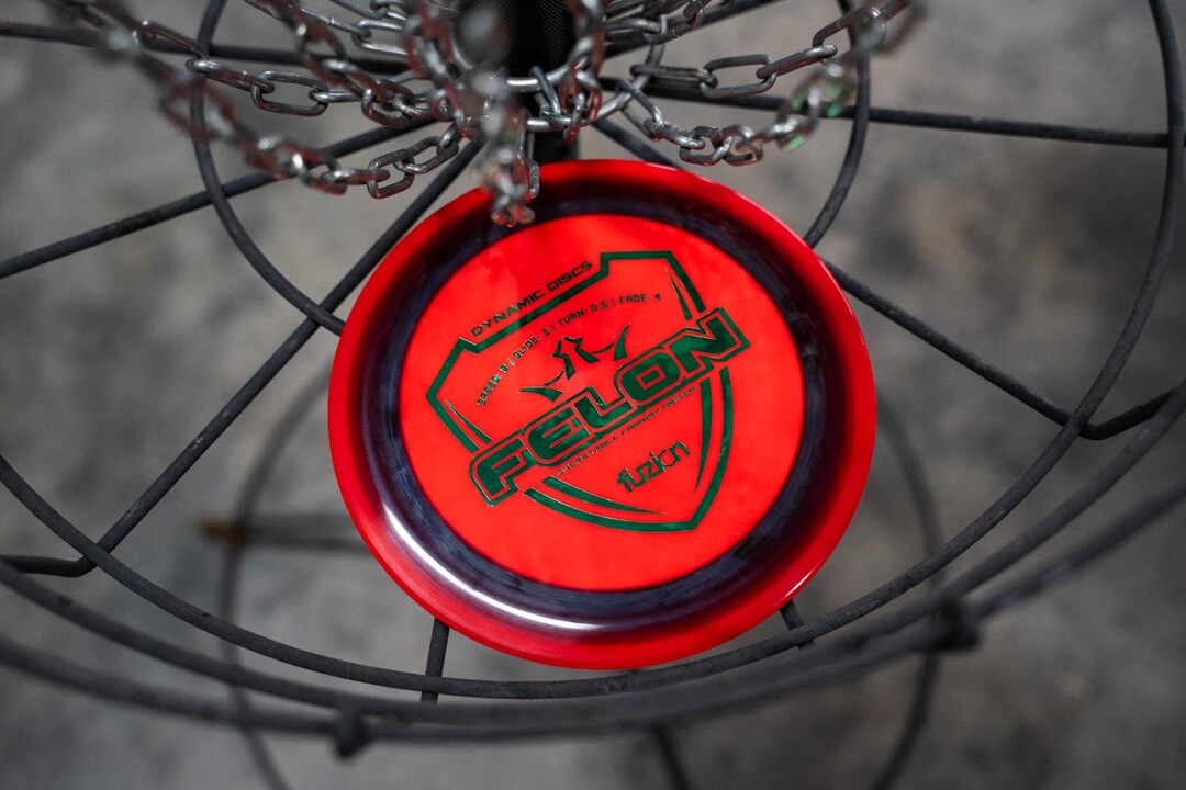 Dynamic Discs Fuzion Felon - Dyed Disc Golf Disc, Overstable Fairway ...