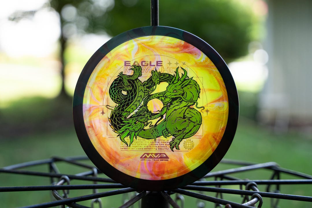 MVP Plasma Dimension - Dyed Special Edition Eagle Mcmahon Disc Golf ...