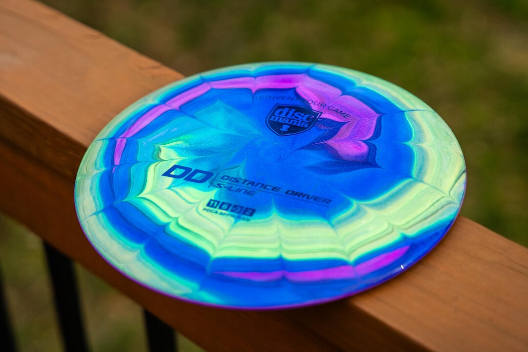 Discmania S-line DD - Blue, Purple, and Green Dyed Disc Golf Distance ...