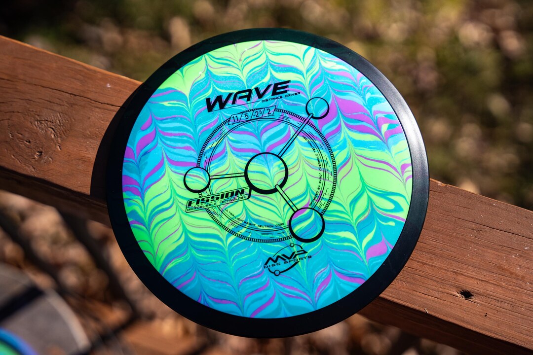 MVP Fission Wave - Custom Dyed Disc, Distance Driver, 156.5g - Etsy