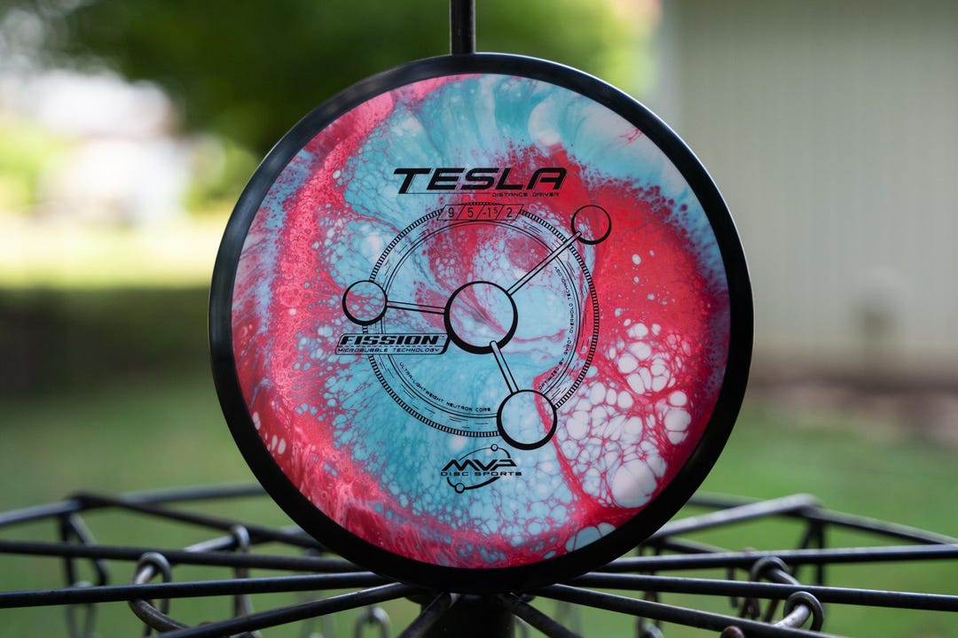 MVP Fission Tesla - Custom Spin-dyed Disc, Distance Driver, 164.1g - Etsy