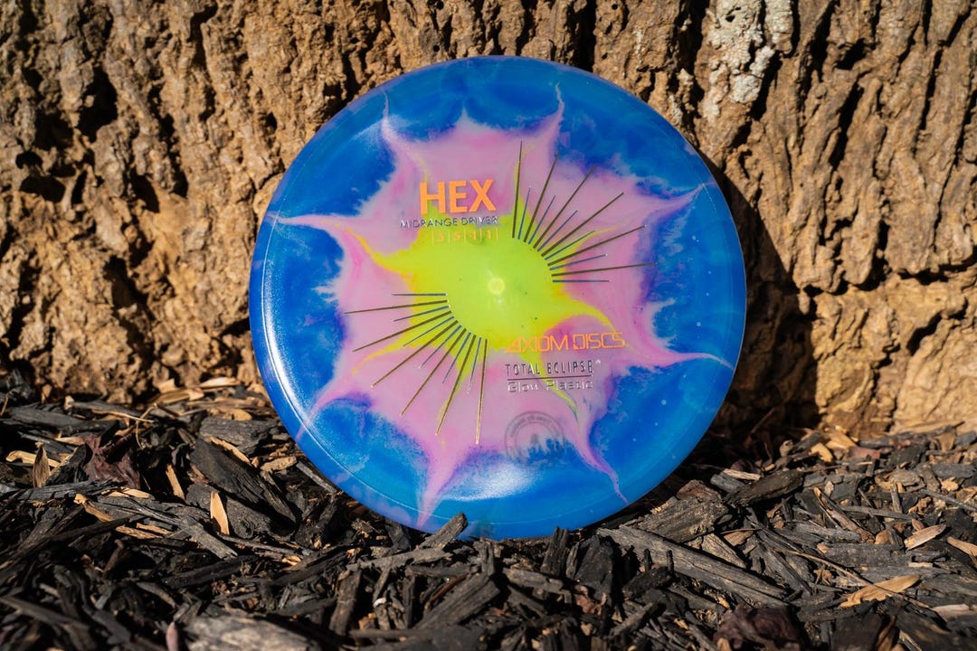 Axiom Total Eclipse Hex Glow in the Dark Disc Golf Mid-range Driver ...